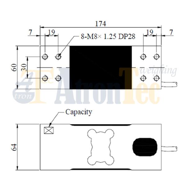 Quality Mavin NA3 Aluminum Alloy Single Point Load Cell for sale
