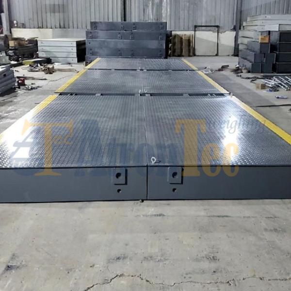 Quality 3*18m 100 ton Digital Truck Scale with Digital Weight Indicator for sale