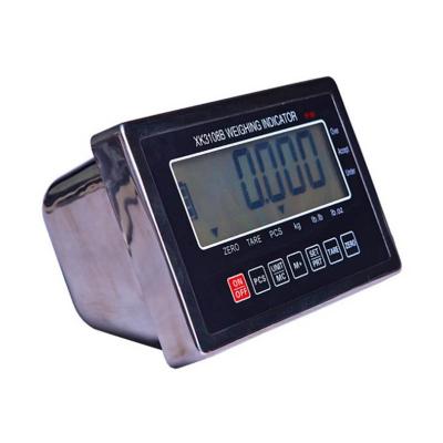 China XK3108B IP68 Waterproof Weighing Indicator with 50mm High LCD Display and SU304 Stainless Steel Housing for sale
