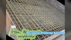 80t Concrete Weighbridge Durable Industrial Truck Scale