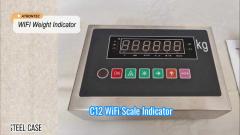 C12 WiFi Weighing Indicator with Label Printing Solution