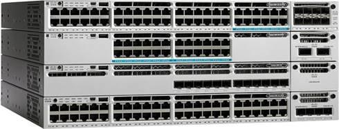 Cisco Catalyst 3850 Series Switch front view