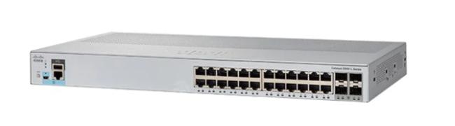 Front view of WS-C2960L-24TQ-LL network switch
