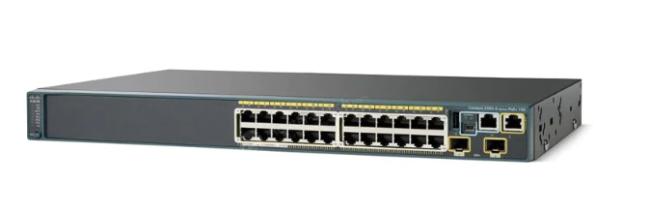 Cisco Catalyst 2960-S Series Switch front view