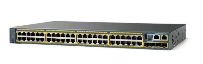 Cisco Catalyst 2960-S Series Switch front view