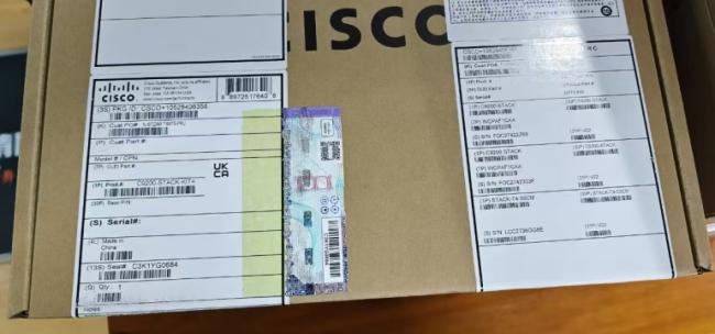 Cisco C9200-STACK-KIT stacking module front view