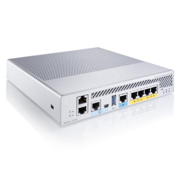 Quality Cisco Wireless AP Controller AIR-CT3504-K9 Centralized Management for 150APs & 3000 Clients for sale