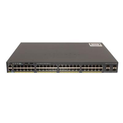 中国 시스코 Catalyst C2960 スイッチ 48ポート ギガビットネットワーク スイッチ 100Gbps WS-C2960X-48LPS-L 販売のため