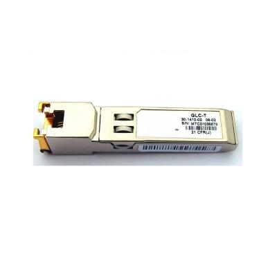 China Cisco Network SFP Module GLC-T Copper Interface For Short Distance Rack Connections for sale