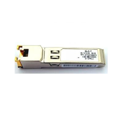 China Cisco Network SFP Module GLC-T Copper Interface For Short Distance Rack Connections for sale