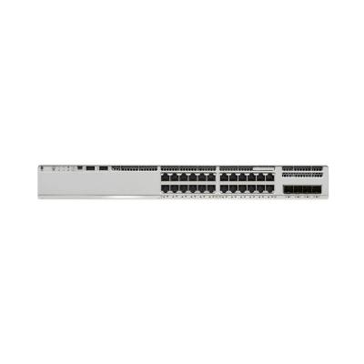 China Interruptor de Ethernet de la serie C9200 para empresas con 24 puertos PoE+ Interruptor de red C9200-24P-E en venta