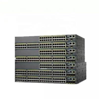 China Layer 2 Network Switch 48x10/100/1000 Ports Gigabit Ethernet Switch WS-C2960S-48TS-S for sale