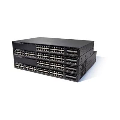 China 24 puertos PoE 2x10G Servicios IP de enlace ascendente C3650 Serie gestionada - conmutador apilable WS-C3650-24PD-E en venta