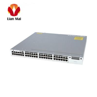 中国 C3850シリーズ 48ポート ペヌー POE層3 ヤンダサール ジャリンガン イーサネット ギガビット スイッチ WS-C3850-48F-L 販売のため
