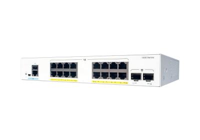 Cina C1000 Serie 16 porte Gigabit Ethernet POE+ Switch di rete con collegamenti ascendenti 2x 1G SFP C1000-16P-2G-L in vendita