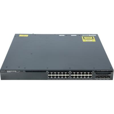 Китай WS-C3650-24PD-E Cisco бренд 3650 Серия 24 Порт PoE 2x10G Uplink IP Services Сетевой коммутатор продается