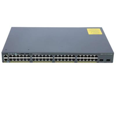 Cina Cisco 2960X serie 48 porte Gigabit Ethernet PoE 740W 4 x 1G SFP LAN Base Switch WS-C2960X-48FPS-L in vendita