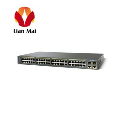 China WS-C2960L-48TS-LL Cisco 2960L Switch 48 Ports Gigabit SFP 4X1G LAN Lite 104 Gbps for sale