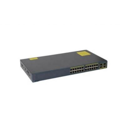 Cina Switch Cisco Original serie 2960 con 24 porte Ethernet 10/100 PoE WS-C2960-24PC-S in vendita