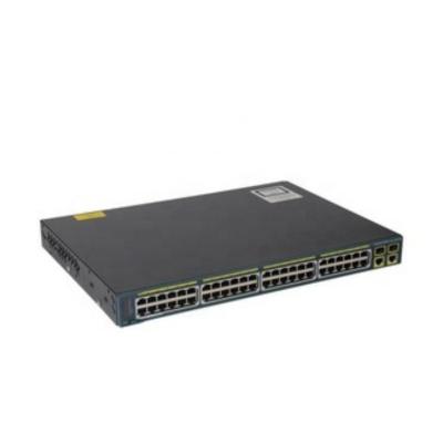 Cina Switch di rete Cisco serie 2960, 48 porte, gestione rete, switch PoE WS-C2960-48PST-L in vendita
