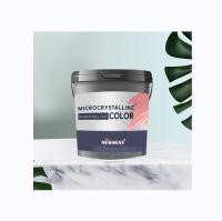 China Micro Crystal Interior Wall Paint for Raw Water Method 20L Pail Eco-Friendly Coating for sale