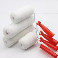 China Plastic PP Handle Textured Stipple Effect Paint Roller 5 Inch for Smooth Paint Application for sale