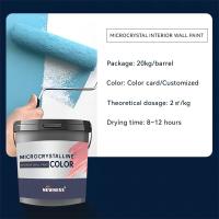 China State Liquid Coating Micro Crystal Interior Wall Paint High Adhesion 20kg for sale