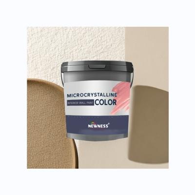 China Pintura de pared interior de microcristales acrílicos para secado rápido en venta