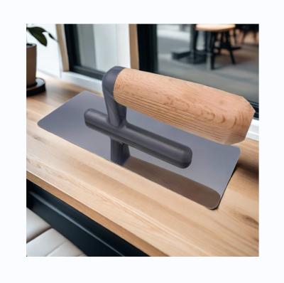 Cina Supporto personalizzazione 8in lunghezza lama manico di legno in acciaio inossidabile intonaco trowel in vendita