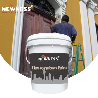 China Fluorocarbon Top Coat Anti Corrosive Liquid Metal Paint for Metal Structure Equipment for sale