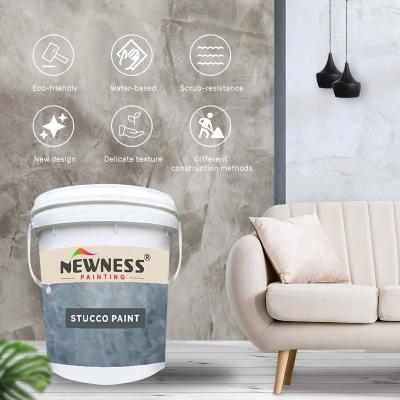 China Bouwcoating Speculair Venetiaans gips voor krasbestandheid Inwendige muurverf Te koop