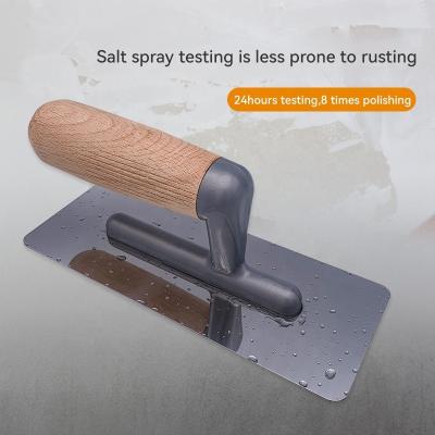 Cina Risultati di intonaco lisci e uniformi con una truffetta levigatrice di stucco arrotondata spessa 0,7 mm in vendita