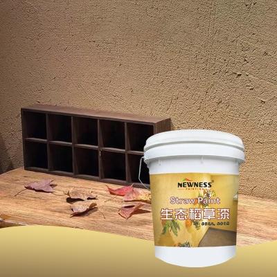 China Color Base on Color Chart Moisture-Proof Straw Mud Paint for Interior and Exterior Walls for sale