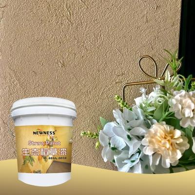 China Color Base on Color Chart Moisture-Proof Straw Mud Paint for Interior and Exterior Walls for sale