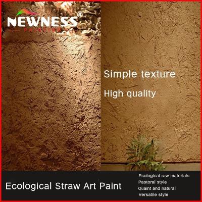 China Color Base on Color Chart Moisture-Proof Straw Mud Paint for Interior and Exterior Walls for sale