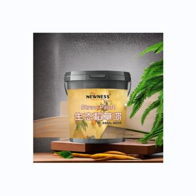 Cina Rivestimento per edifici Tio2 Vernice a base di paglia eco Hotel Musica Stile di famiglia Arte a base d'acqua Pacco di fango in vendita