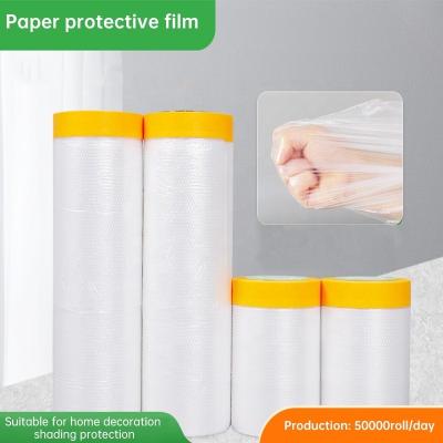 Cina 20m film protettivo antipolvere per pareti con larghezza da 30cm a 300cm in vendita