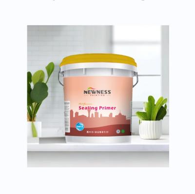 Cina Colore giallo Primer di tenuta autolivello per pavimenti esterni Rivestimento di vernice in resina epossidica in vendita