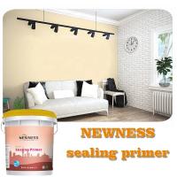 China Interior Wall Decorative Paint Primer Mildew Resistant White 5L Roller Application for sale