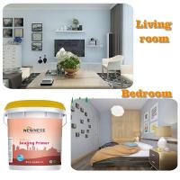 China Interior Wall Decorative Paint Primer Mildew Resistant White 5L Roller Application for sale