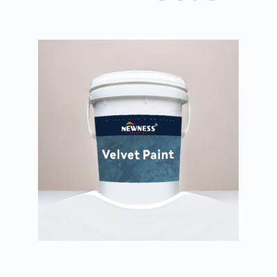 Cina Vernice da parete lucente glitter per interni Vernice di velluto metallico per decorazioni interne in vendita