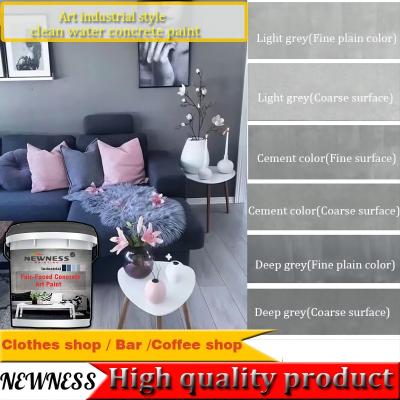 China 20KG/BUCKET Volume Micro Cement Floor Paint for Artistic Environmental Protection for sale