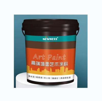 Cina 20 kg/BUCKET Base d'acqua Liquido Colorato Acrilico Interno Emulsione Lattice Spray Vernice a Pareti in vendita