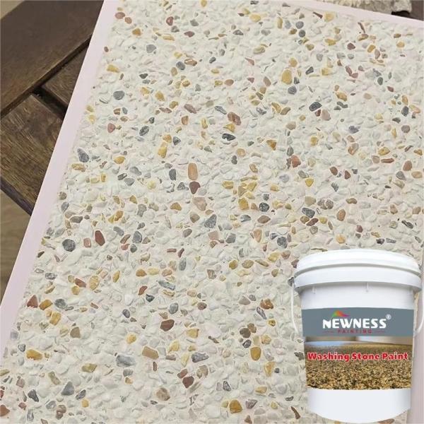 Quality Upgrade Your Walls with Eco-Friendly Matt Coating Wall Stone Paint 80% Solid for sale