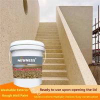 China Waterproof Granite Imitation Stone Paint for Building Coating Batch Application 20kg for sale