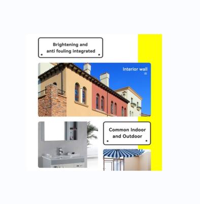 Cina Rivestimento liquido Vernice acrilica Topcoat per alta copertura sulle pareti interne ed esterne in vendita