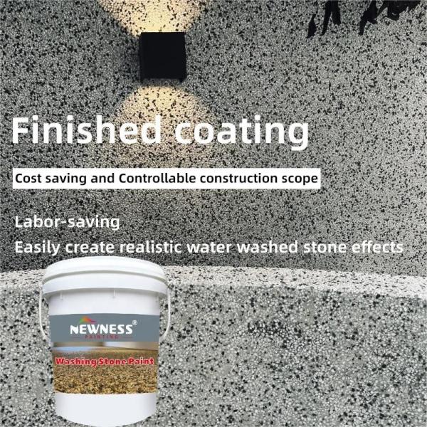 Quality Building Walls and Stairs Stone Coating Real Stone Paint with Batch Application for sale