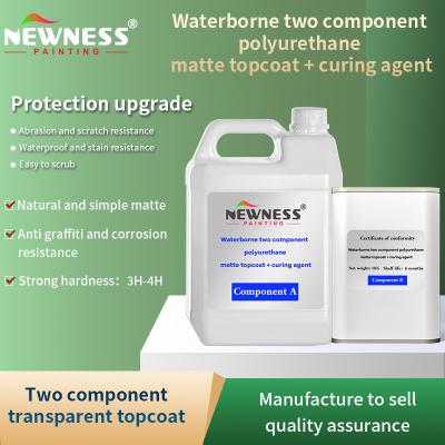 China Milieuvriendelijk hoogglanzend acryl-epoxyhars voor vloerbekleding voor magazijnen en garages Te koop