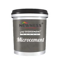 China Eco Friendly Silicate Micro Cement Coating 15m² Coverage Matte Gloss Finish for sale