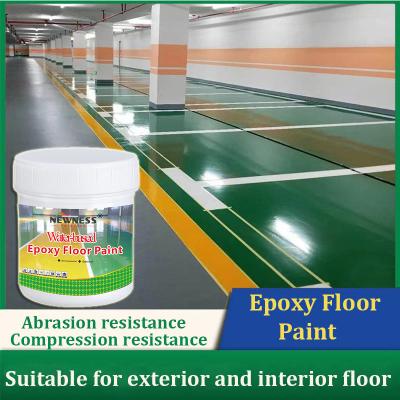 China Brush Application Method NEWNESS Epoxy Resin Flakes Coating for Basement Floor System for sale